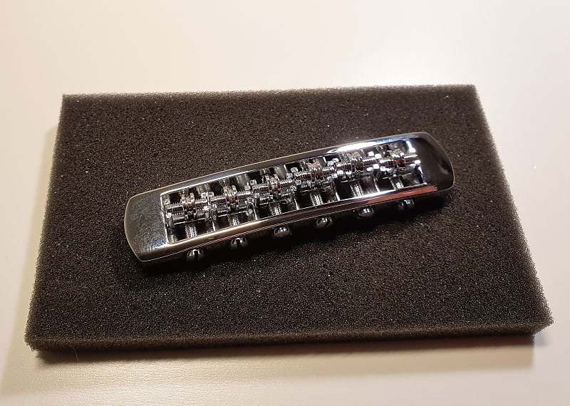 Schaller STM-TOM Style roller bridge - Chrome | Reverb