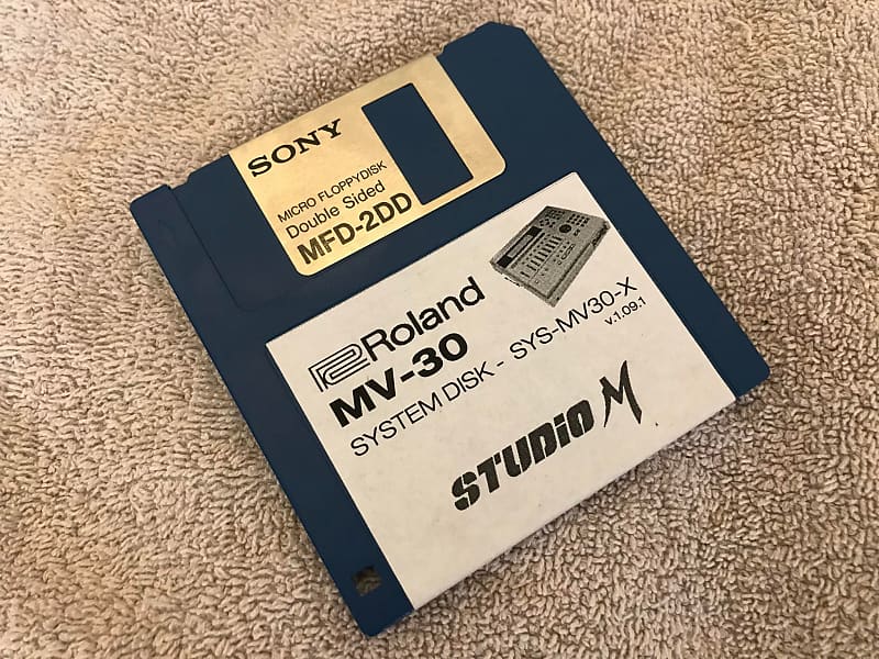 Vintage Roland MV-30 System Disk | Reverb