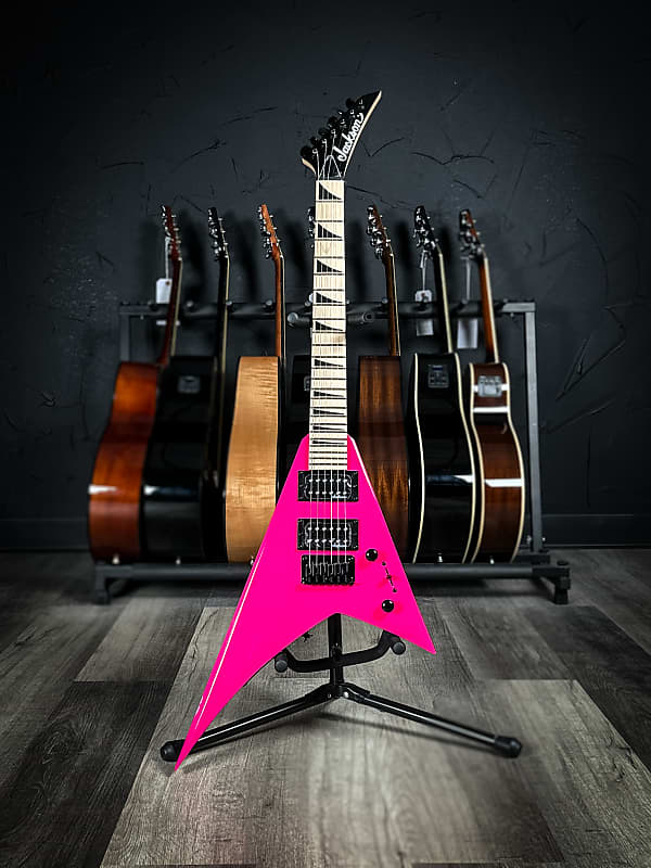 Jackson RR Minion JS1X Electric Guitar - Neon Pink | Reverb