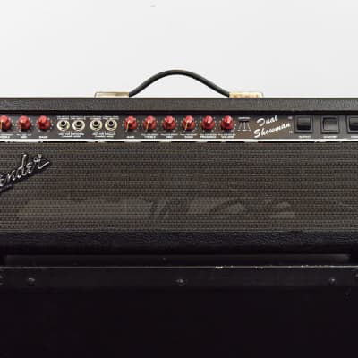 Fender Red Knob Dual Showman, 80s | Reverb