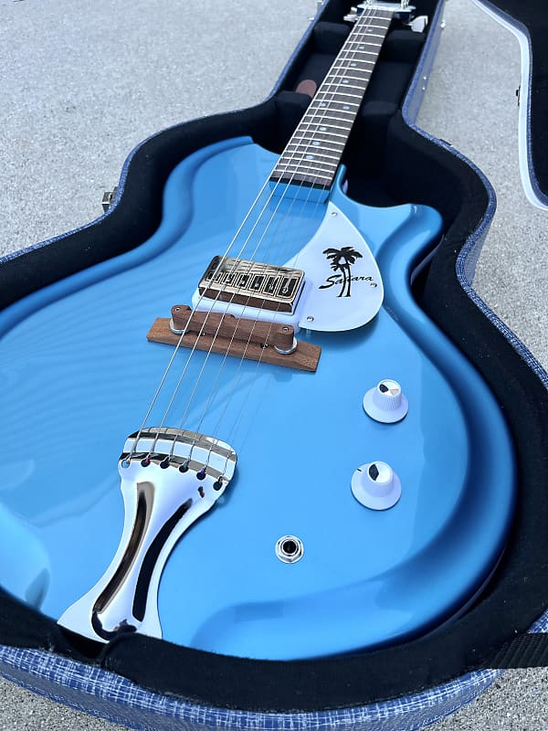 Supro Sahara 1579WB Americana Series 2017 Wedgewood Blue | Reverb