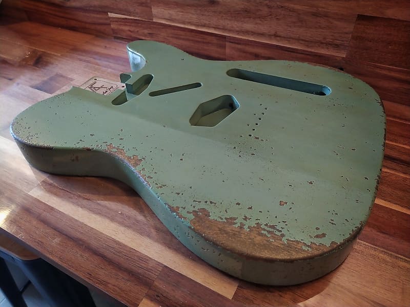 #202444 :: [RESERVED!] Baldman's Relic Telecaster body in | Reverb UK