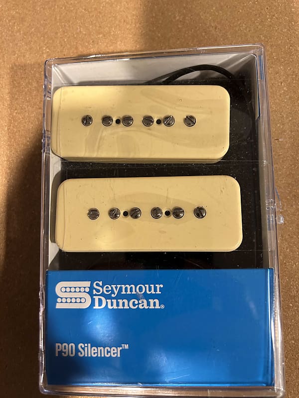 Seymour Duncan Hot P90 Silencer Soapbar Pickups 2024 - Cream | Reverb