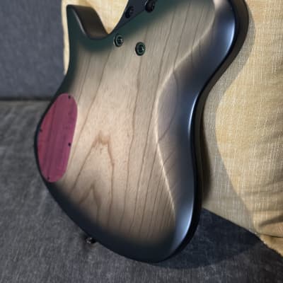 Kiesel Zeus Custom Shop - Translucent Teal - Poplar Burl Top | Reverb