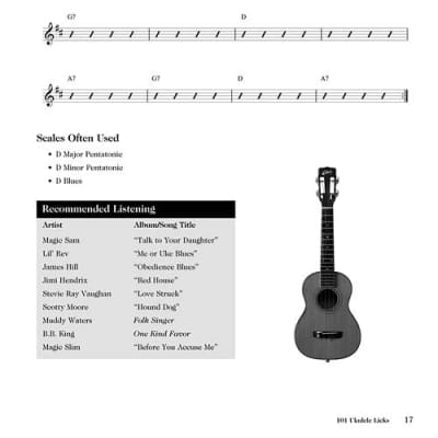 101 Ukulele Licks Essential Blues Jazz Country Bluegrass And | Reverb