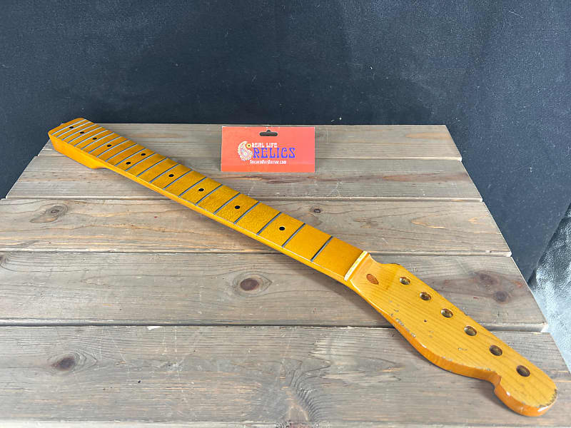 Real Life Relics Madcat Style Tele® Neck Aged Maple RLR-MC | Reverb UK