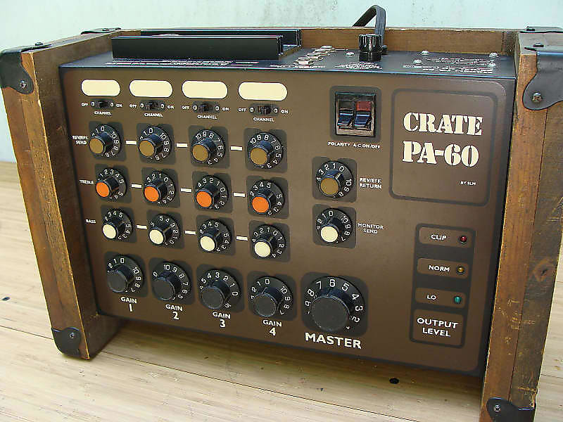Crate PA60 1970s | Reverb