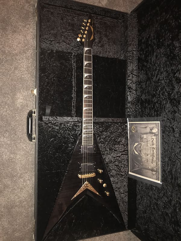 Dean Dave mustaine USA VMNT signature #92 of 150 made 2007 | Reverb UK