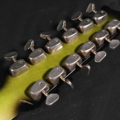 Burns of London Double Six 1964 Green 12 String Guitar | Reverb