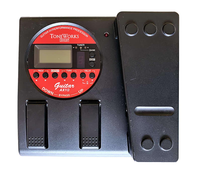 Rare Vintage Korg Multi-Effects Pedal AX1G Diverse & Novel | Reverb