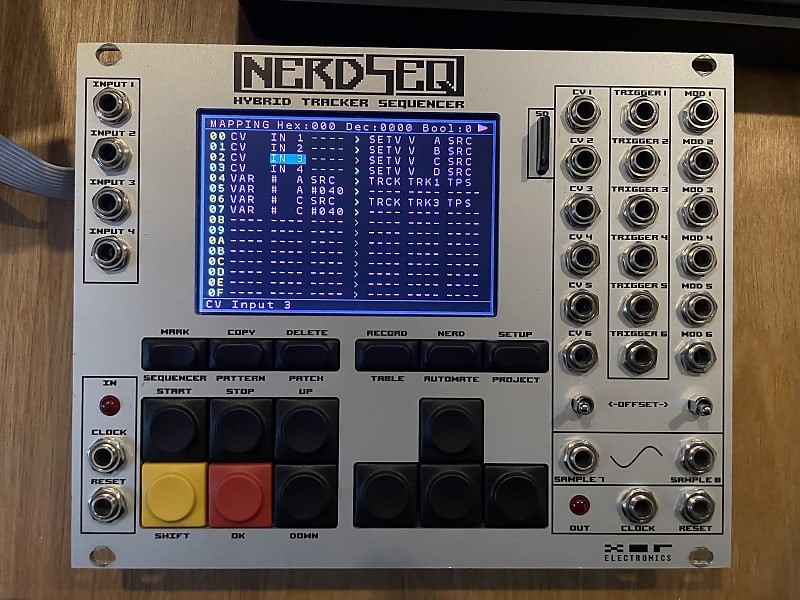 XOR Electronics NERDSEQ (Silver) | Reverb