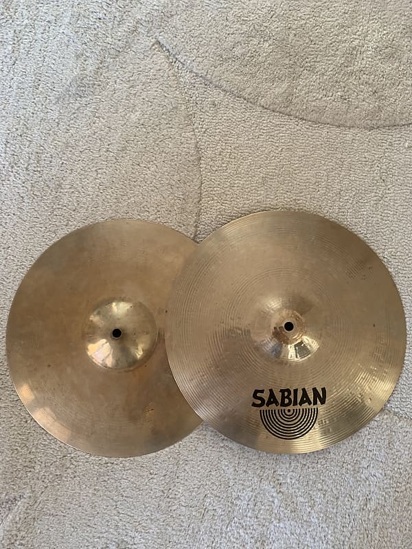 Sabain HHX 14” Dave Weckl Evolution hihat cymbals | Reverb