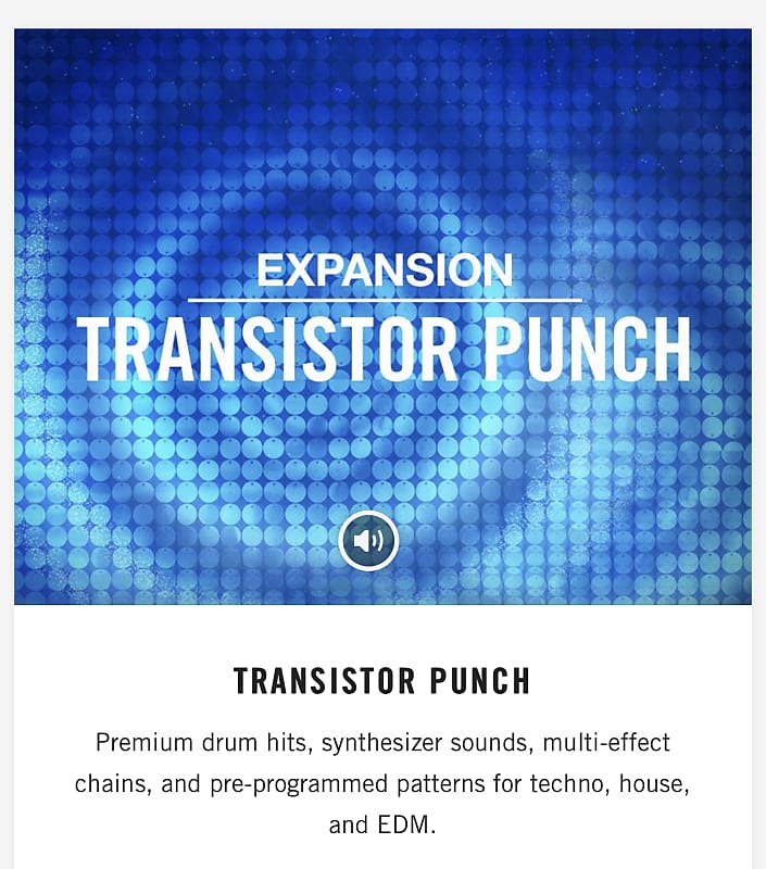 Native Instruments Transister Punch | Reverb