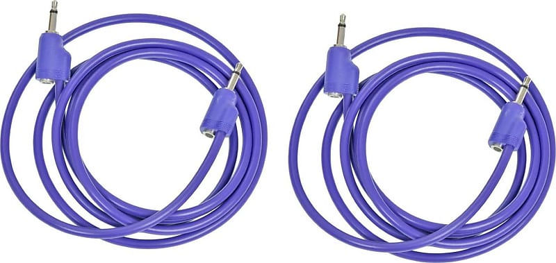 Tiptop Audio Purple 150cm Stackcables 2-Pack | Reverb