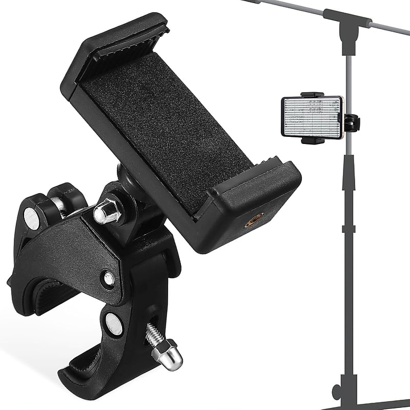 Mic Stand Phone Holder: Flexible Phone Holder For Microphone | Reverb