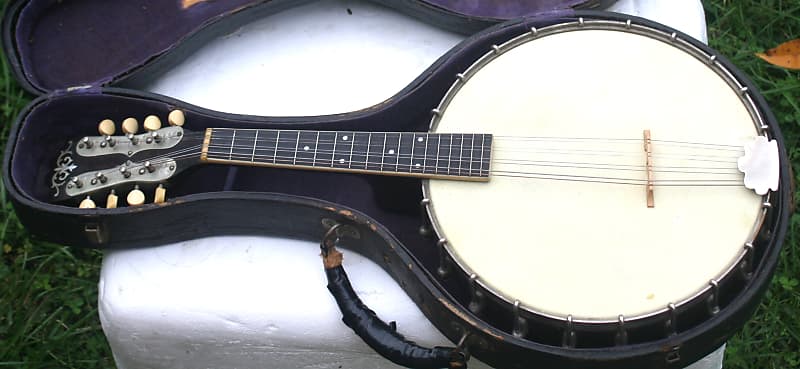 1920s WEYMANN & Sons Keystone State model 50 Banjolin banjo | Reverb