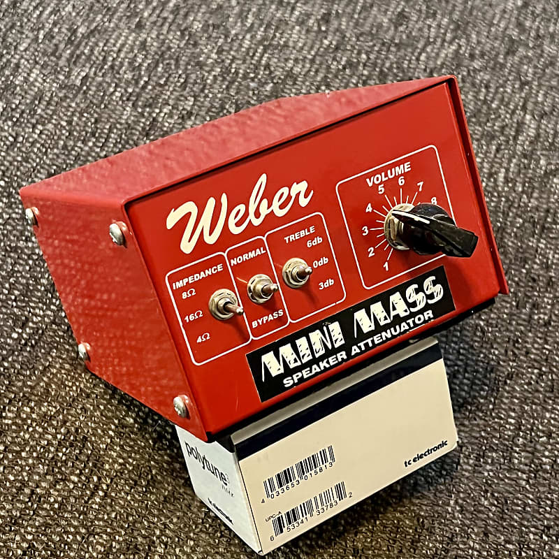 Weber MiniMass 50-Watt Attenuator 2010s - Black | Reverb