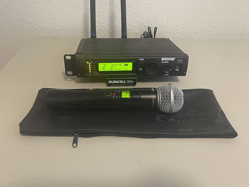 Shure Wireless ULXP4 With SM58 Wireless | Reverb