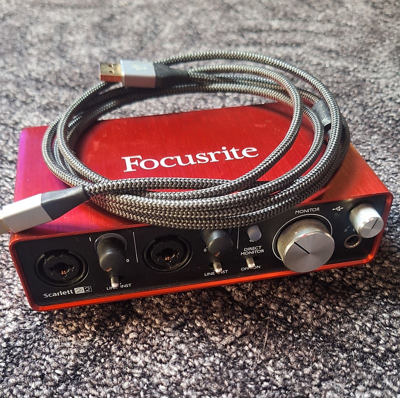 Focusrite Scarlett 2i2 2nd Gen USB Audio Interface 2016 - | Reverb UK