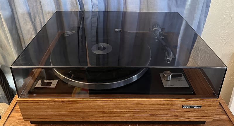 Vintage Rotel Auto Return Turntable- RP-1100Q- Near Mint | Reverb