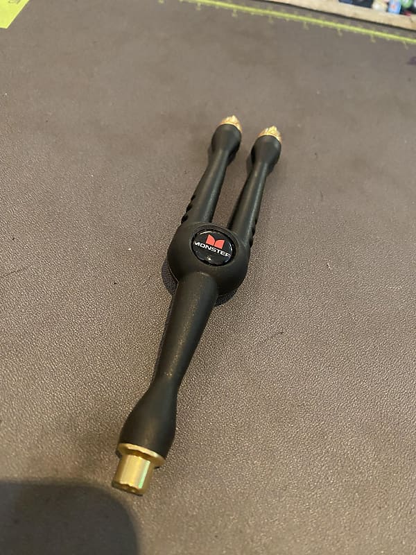 Monster Cable RCA Audio Y-adapter 2 male to 1 female (no | Reverb
