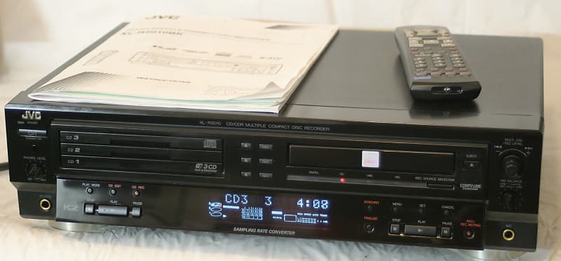JVC XL-R5010 CD-R CD-RW Stand Alone Multiple CD Recorder & 3 | Reverb