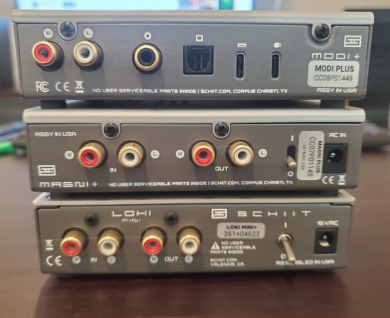 Schiit Magni +, Modi +, Loki + 2022-2023 - Silver | Reverb