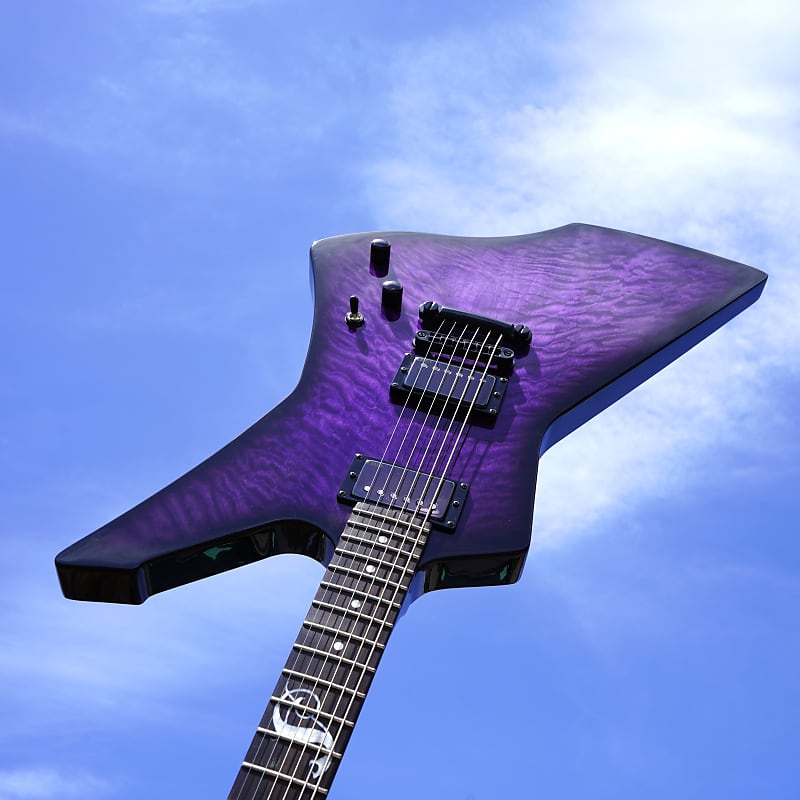 ESP LTD SNAKEBYTE Special Edition 6-String Baritone See Thru | Reverb