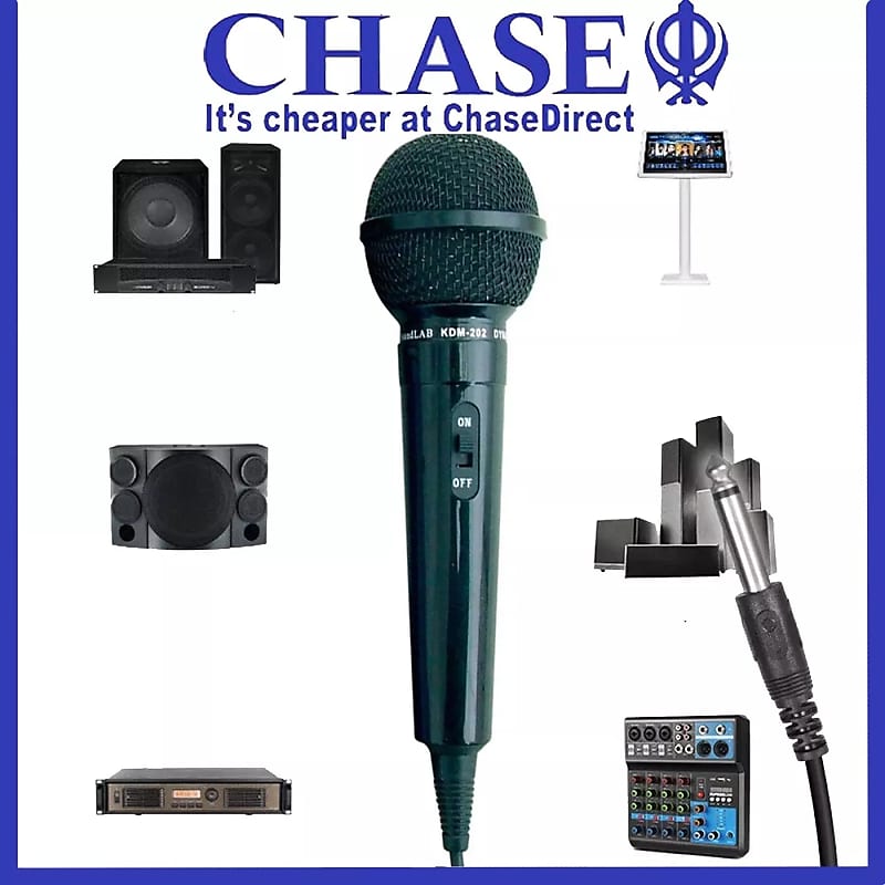 Dynamic Karaoke Microphone Directional Home Party DJ | Reverb UK