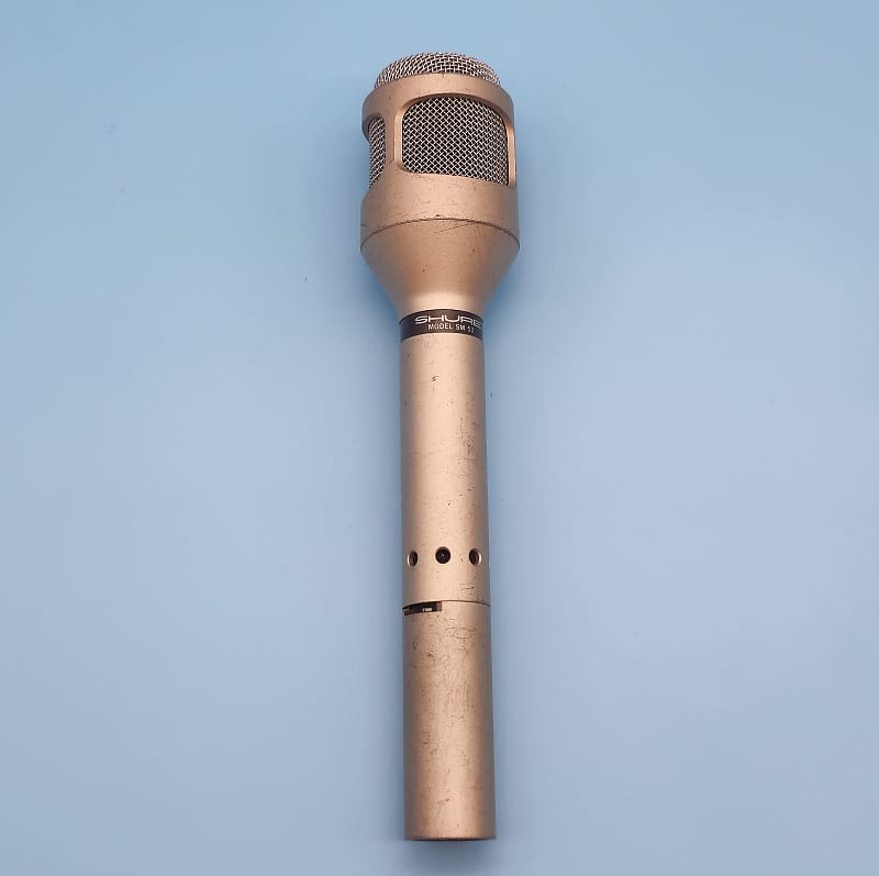 ☆Vintage 1980s Shure SM53 *New Foam* Dynamic Microphone Shure | Reverb