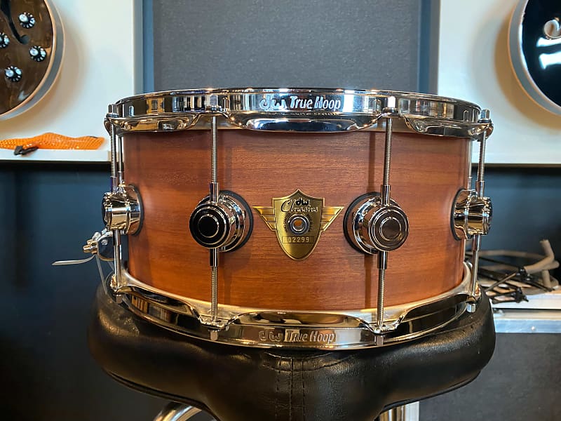 DW Classics Mahogany Snare Natural Mahogany | Reverb