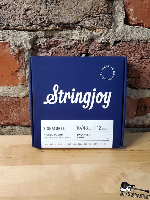 Stringjoy Signatures | (10-48) 12 String Balanced Light Gauge | Reverb