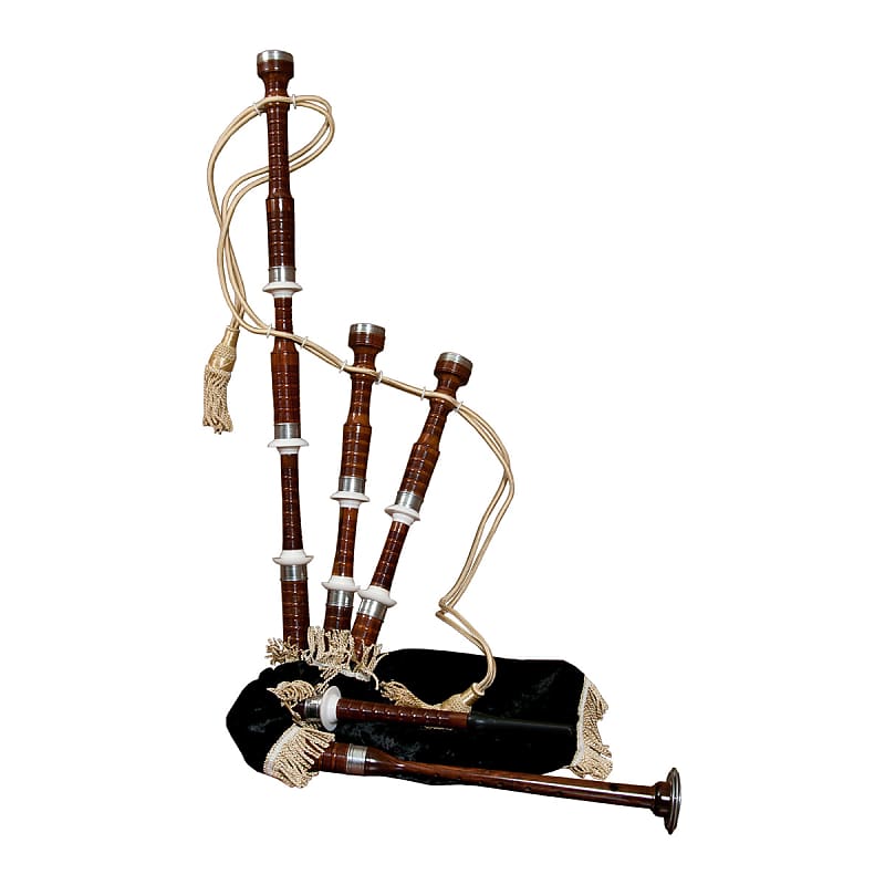 Roosebeck BAGCRB FULL SIZE SHEESHAM BAGPIPE WITH BLACK COVER | Reverb