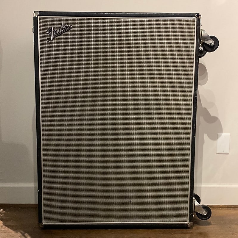 Vintage 1968 Fender Dual Showman 2x15 Speaker Cabinet | Reverb