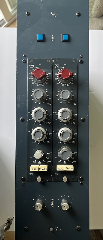 Neve 1079 with 3-Band EQ (Pair, Racked) with psu | Reverb