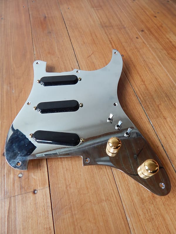 Schecter Brass Pickguard Loaded 1985 | Reverb