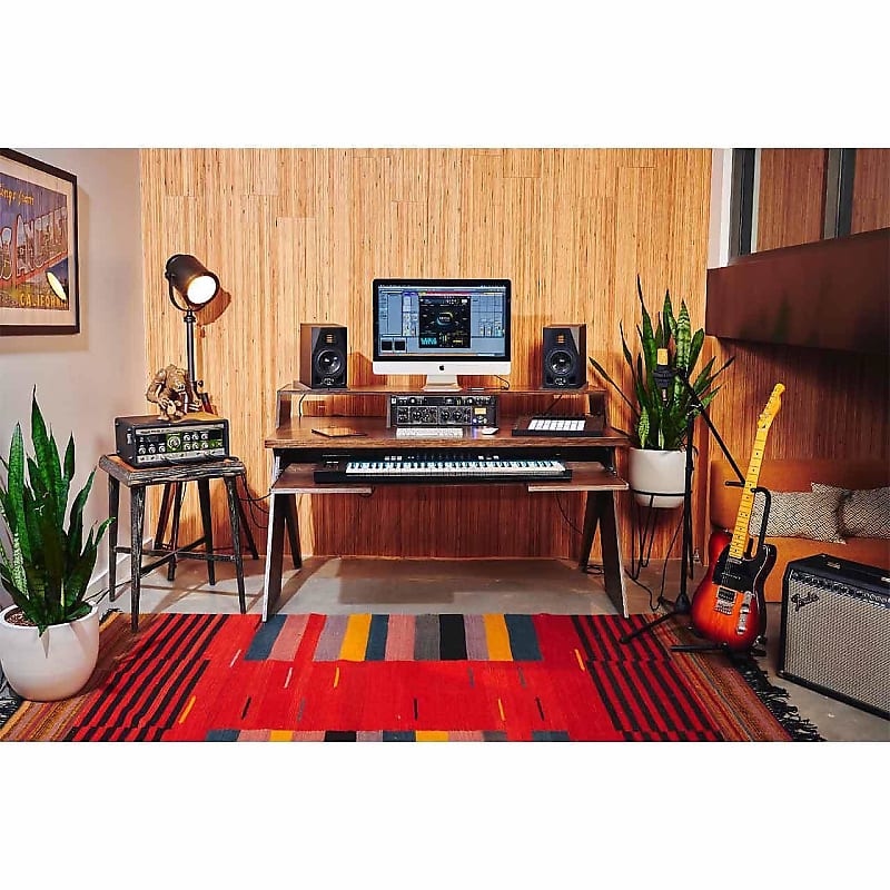 Output Platform -Baltic Birch Wood Studio Desk -Kodiak Brown | Reverb