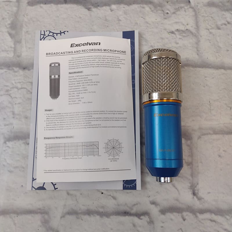 Excelvan Condenser BM-800 Microphone | Reverb
