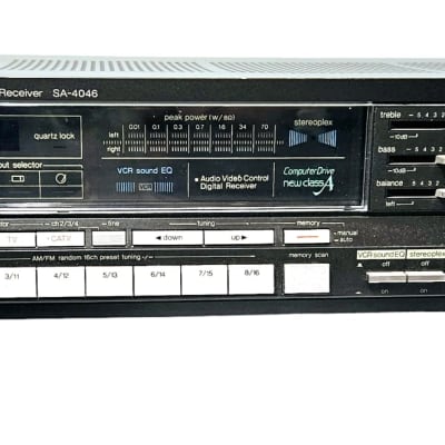 Technics Sa-4046 Quartz Synthesizer Stereo Receiver 1985 - | Reverb