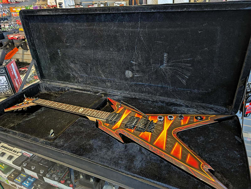 Dean DIME Razorback 2017 Firefly Bumble Bee (Bolt On Neck) W/ | Reverb