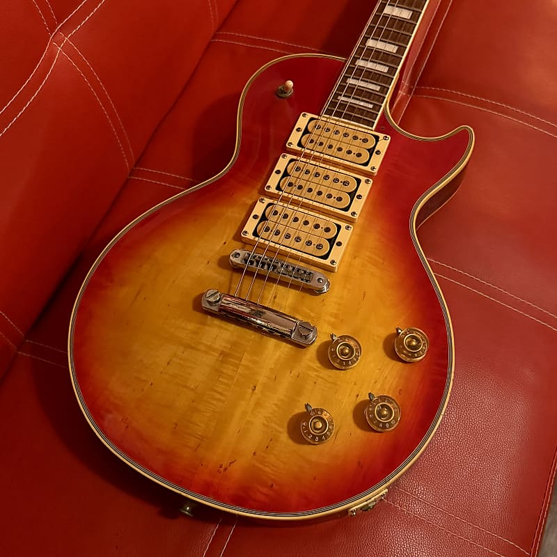 1978 Aria Pro II LP-600-R - Les Paul Custom - Ace Frehley | Reverb
