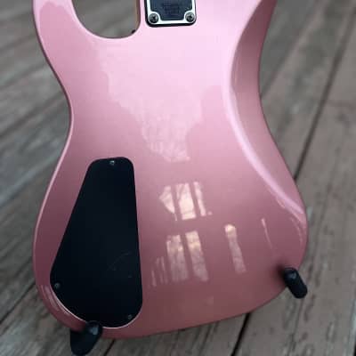 Charvel/Jackson B4 Bass 1980s - Pink | Reverb