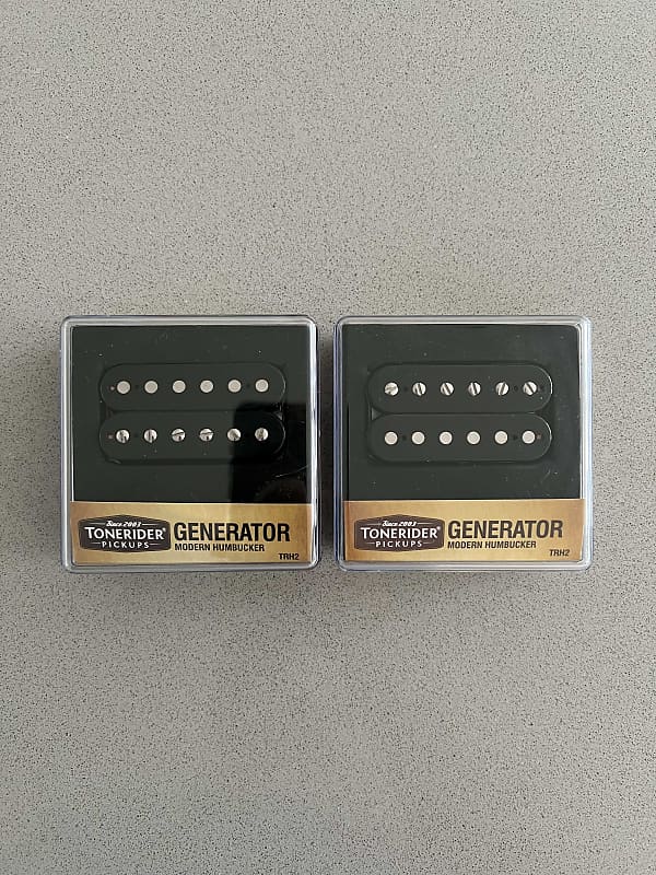 Tonerider Generator Humbucker Neck and Bridge Set - Black | Reverb