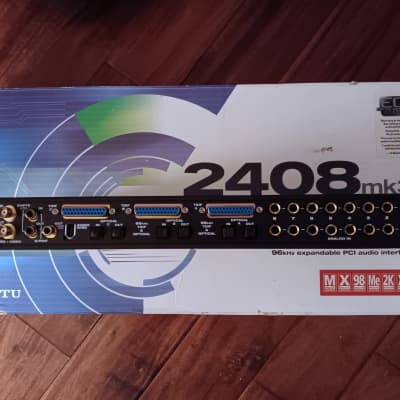MOTU 2408 mk3 PCI Audio Interface 2000s - Black | Reverb