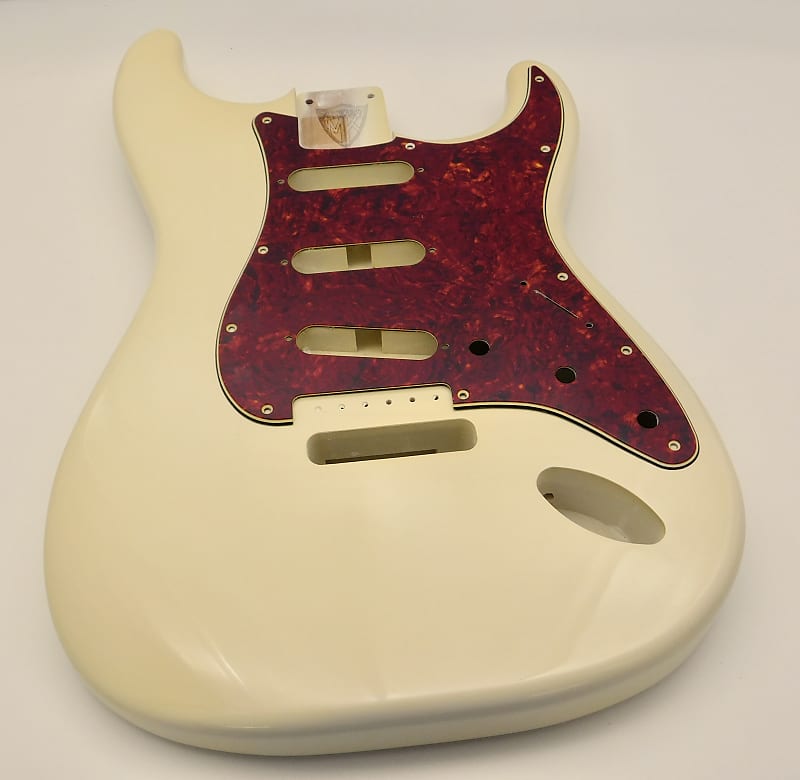 4lbs 5oz BloomDoom Nitro Lacquer Aged Relic Vintage White | Reverb