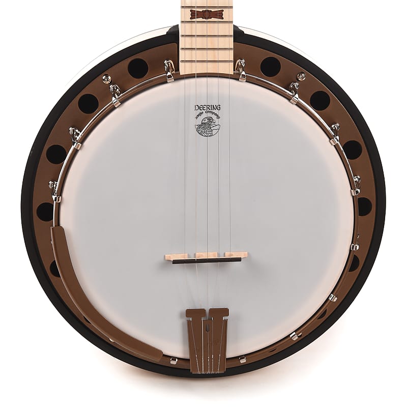 Deering Goodtime Two 5-String Banjo with Resonator Blonde | Reverb UK