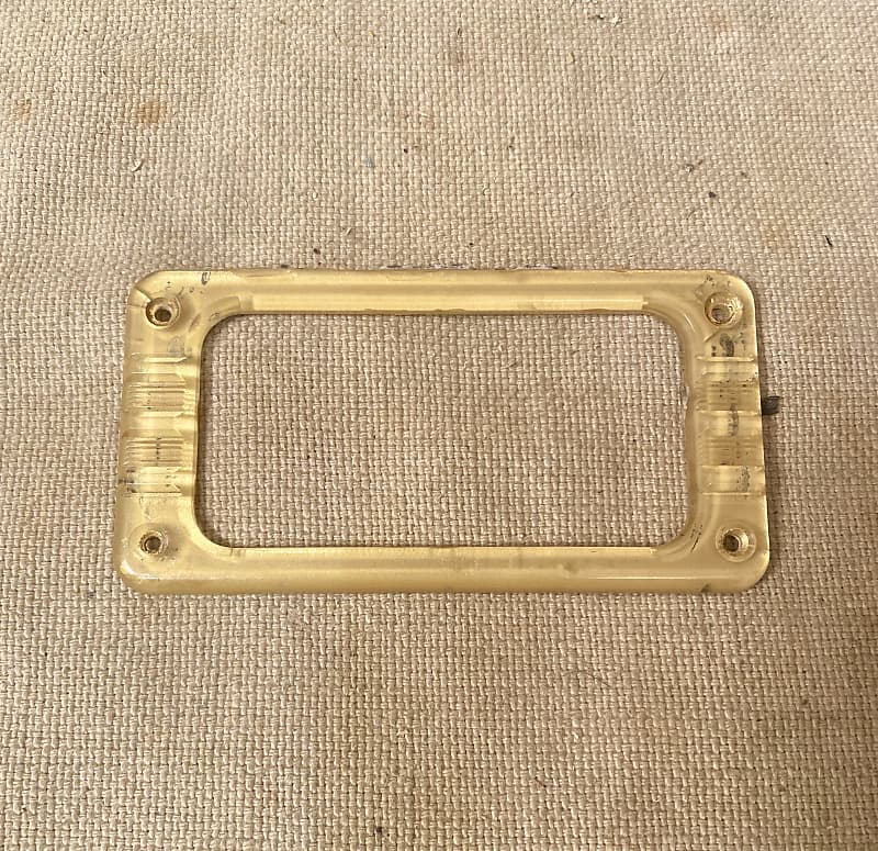 Vintage 1960's Gretsch Pickup Ring-Surround Gold-Amber Filter | Reverb