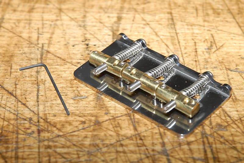 Callaham Vintage 2-1/8 string spacing Hardtail Bridge - | Reverb