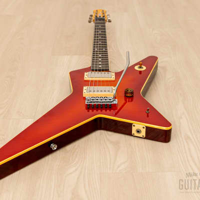 1982 Navigator by ESP Random Star RS-FM Flame Maple Top | Reverb