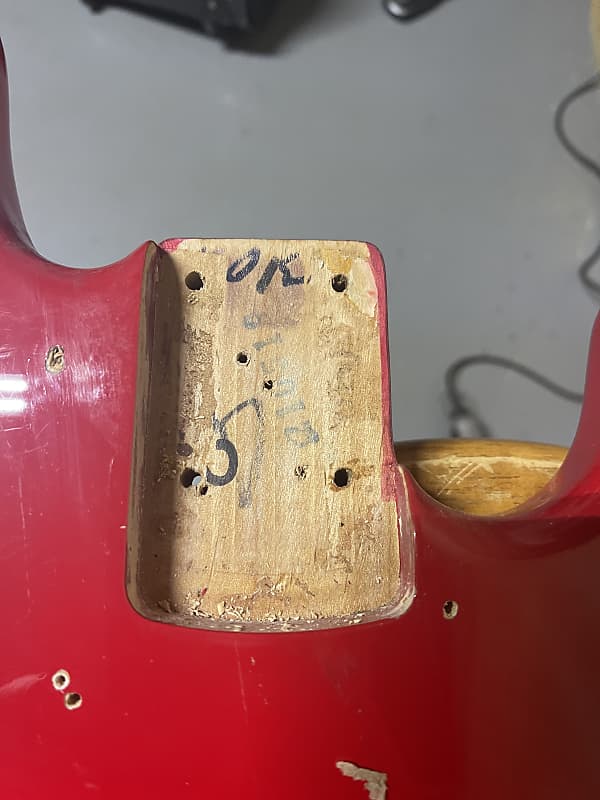 Fender Precision P Bass body beater | Reverb